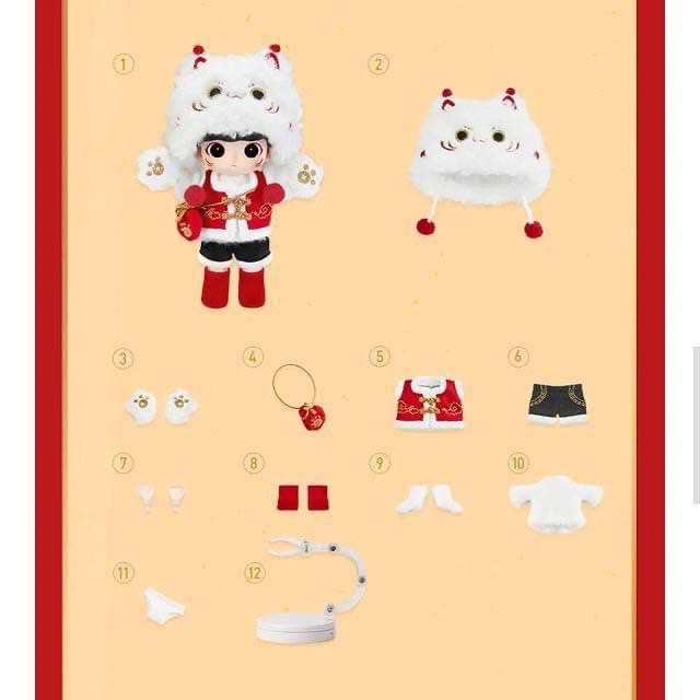 DIMOO Fortune Cat Action Figure by POP MART ตุ๊กตาดีมู่รุ่นแมวนำโชค ...