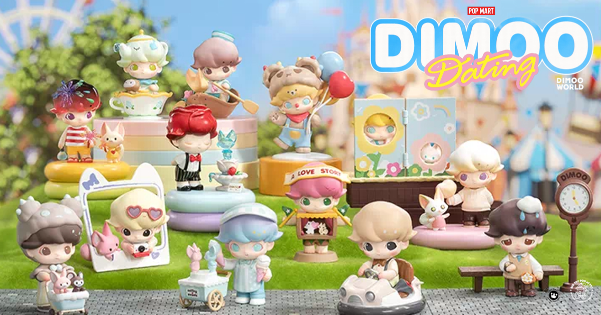 น้องดีมู่ DIMOO Art toy สุดคิ้วท์ ลูกรัก POPMART - RinRin World